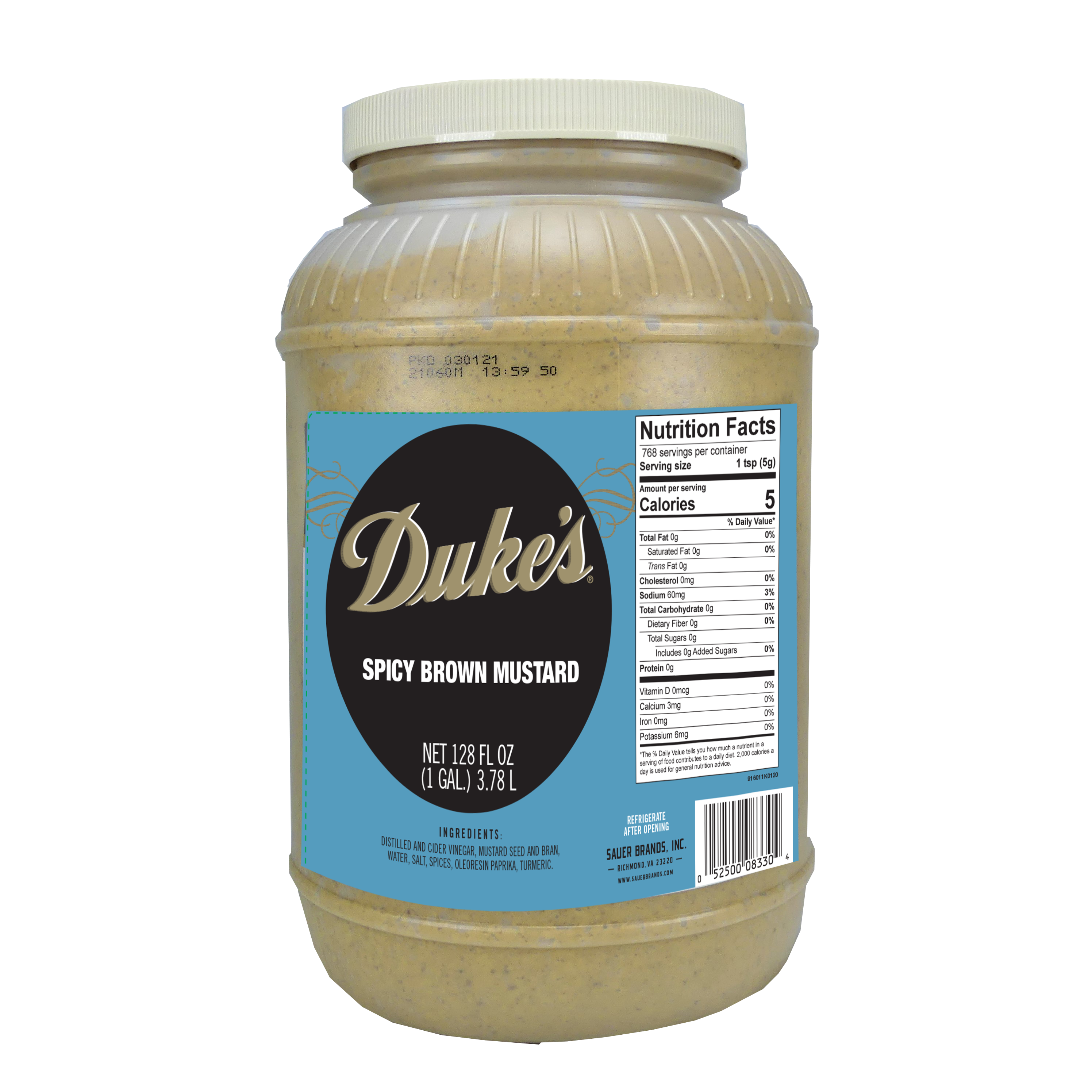 Duke's Spicy Brown Mustard – Duke's Food Service